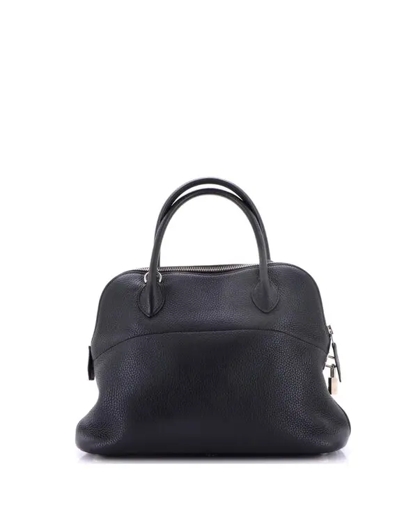 Hermès Bolide 31 Clemence Leather Top Handle Satchel