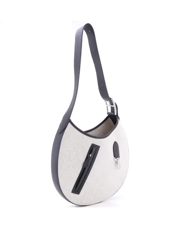 Hermès Arcon Bag Toile And Leather