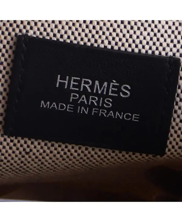 Hermès Arcon Bag Toile And Leather
