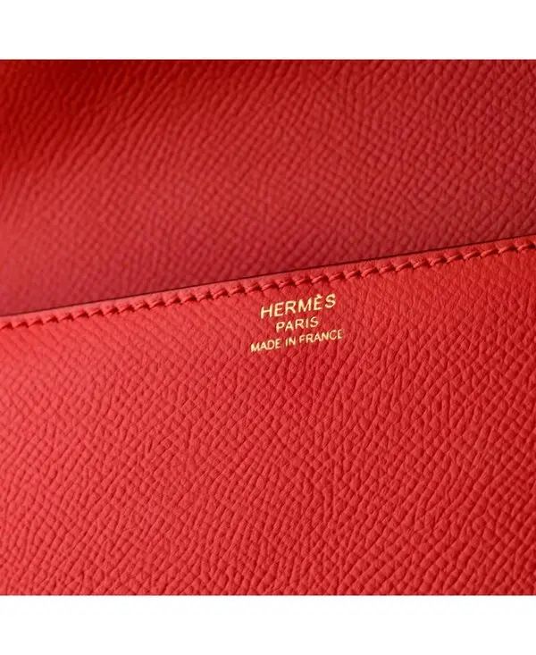 Hermès Cherche Epsom Leather Clutch