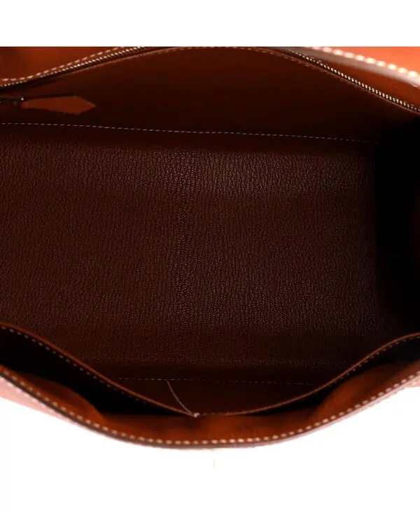 Hermès Kelly 28 Epsom Leather Shoulder Bag With Palladium Hardware