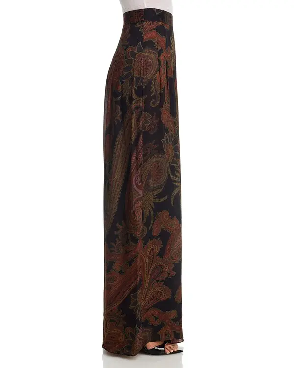 Paige Carina Printed Wide Leg Pants