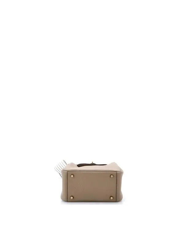 Hermès Lindy Clemence Leather Satchel