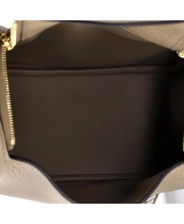 Hermès Lindy Clemence Leather Satchel
