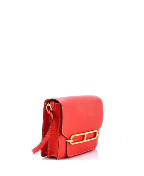 Hermès Roulis Evercolor Leather Crossbody Bag