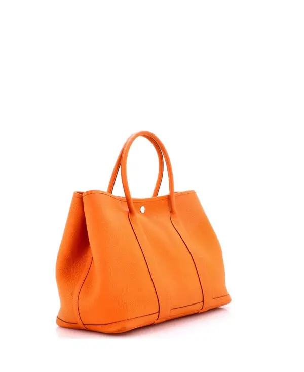 Hermès Garden Party 36 Printed Interior Leather Tote