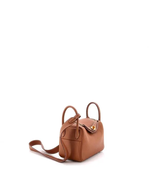 Hermès Lindy Clemence Leather Crossbody