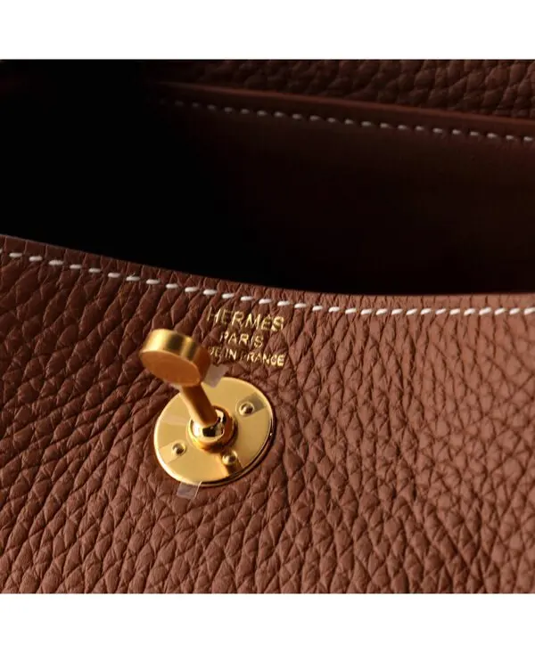 Hermès Lindy Clemence Leather Crossbody