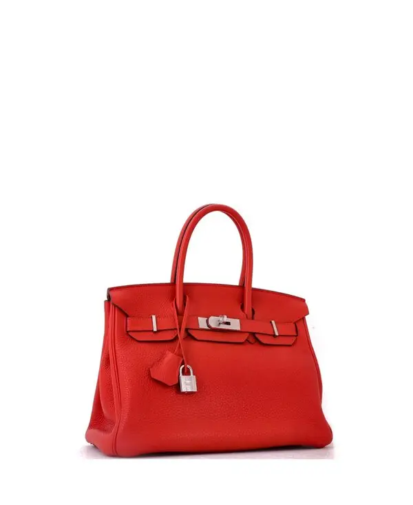 Hermès Birkin 30 Togo Leather Palladium Tote
