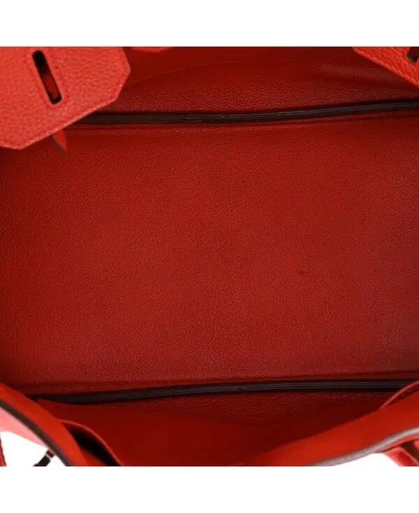 Hermès Birkin 30 Togo Leather Palladium Tote