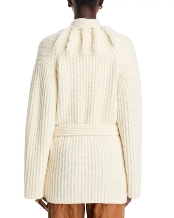 BY MALENE BIRGER Candela Fringe Wrap Cardigan