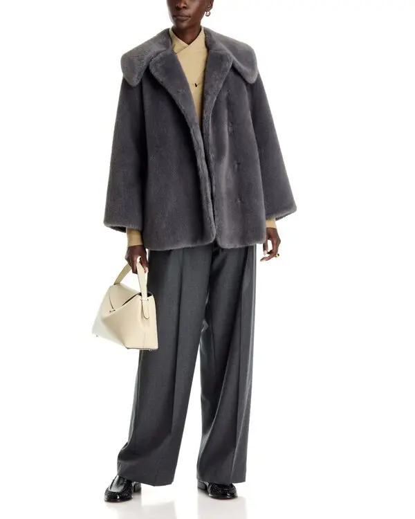 BY MALENE BIRGER Vela Faux Fur Jacket