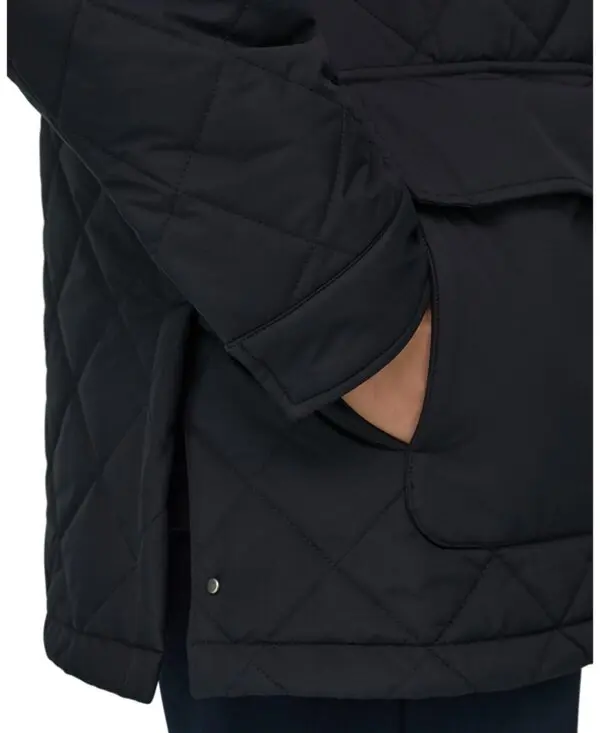 Boggi Milano Technical Fabric Peacoat Padded