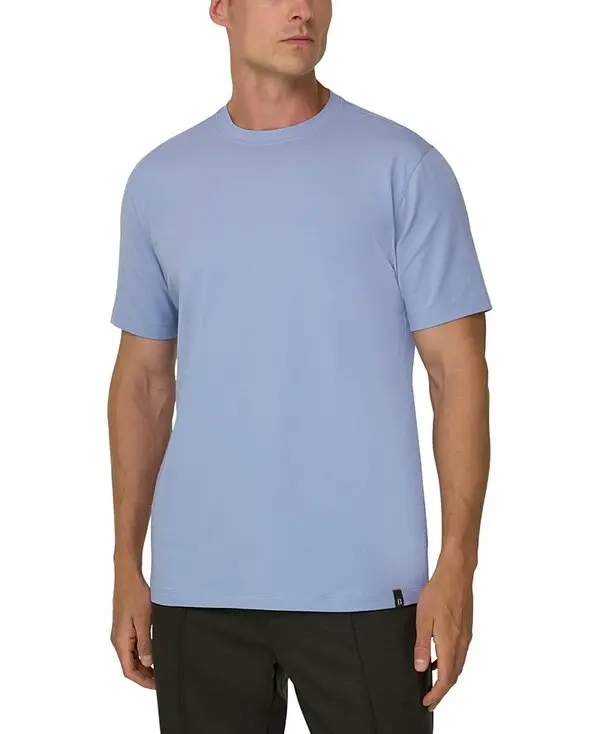 Boggi Milano Stretch Supima Cotton Jersey T-shirt - Light Blue