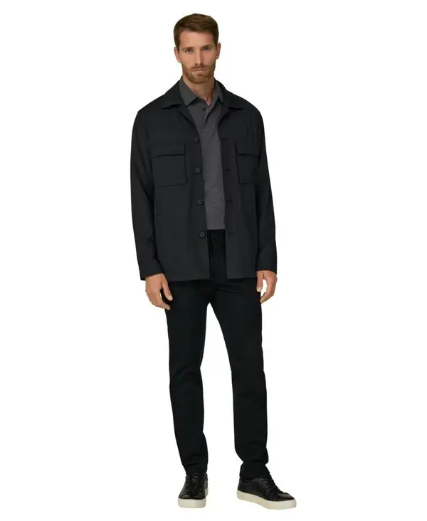 Boggi Milano Double Nylon Stretch B Tech Shirt Jacket
