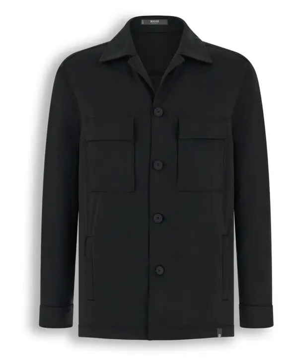 Boggi Milano Double Nylon Stretch B Tech Shirt Jacket