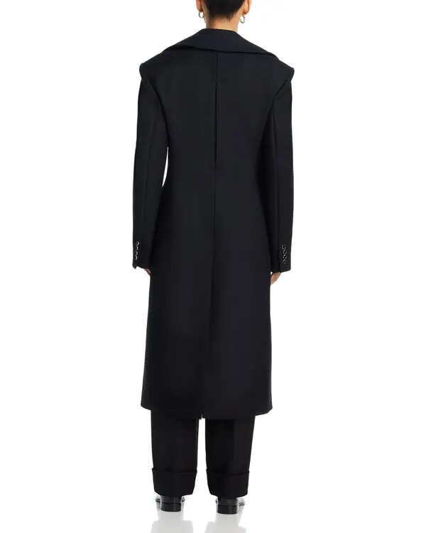 Helmut Lang Sculptural Double Breasted Coat