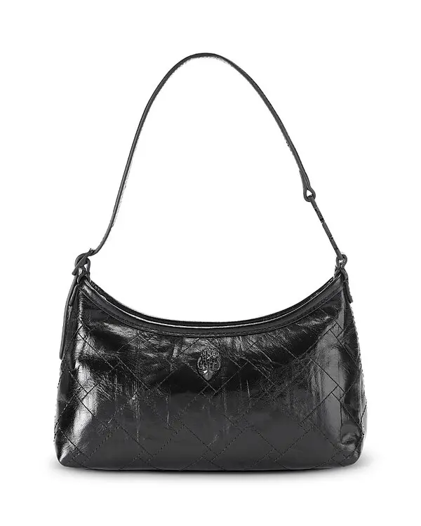 Kurt Geiger Kurt Small Stitched Leather Sling Shoulder Bag