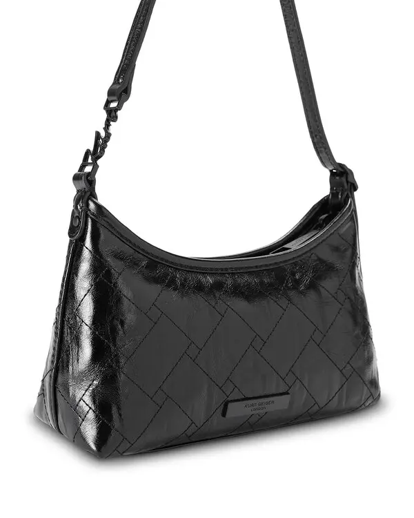 Kurt Geiger Kurt Small Stitched Leather Sling Shoulder Bag