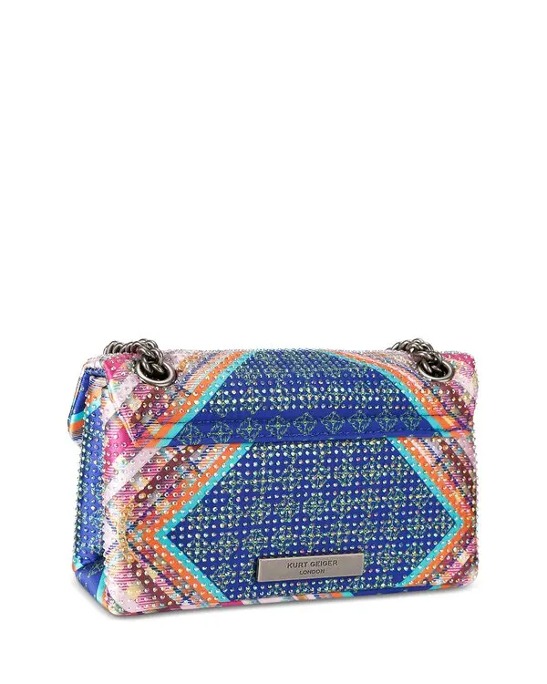 Kurt Geiger Kensington Small Crystal Studded Crossbody Bag - Open Miscellaneous