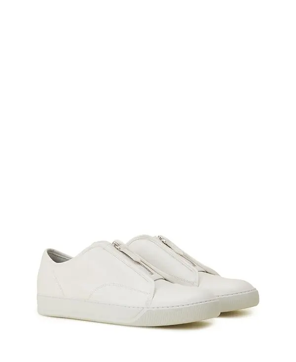 LANVIN Dbb1 Zip Sneakers In Leather