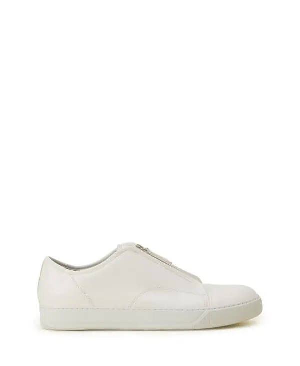 LANVIN Dbb1 Zip Sneakers In Leather