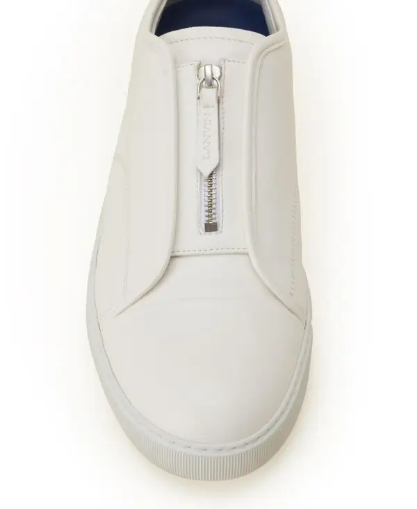 LANVIN Dbb1 Zip Sneakers In Leather