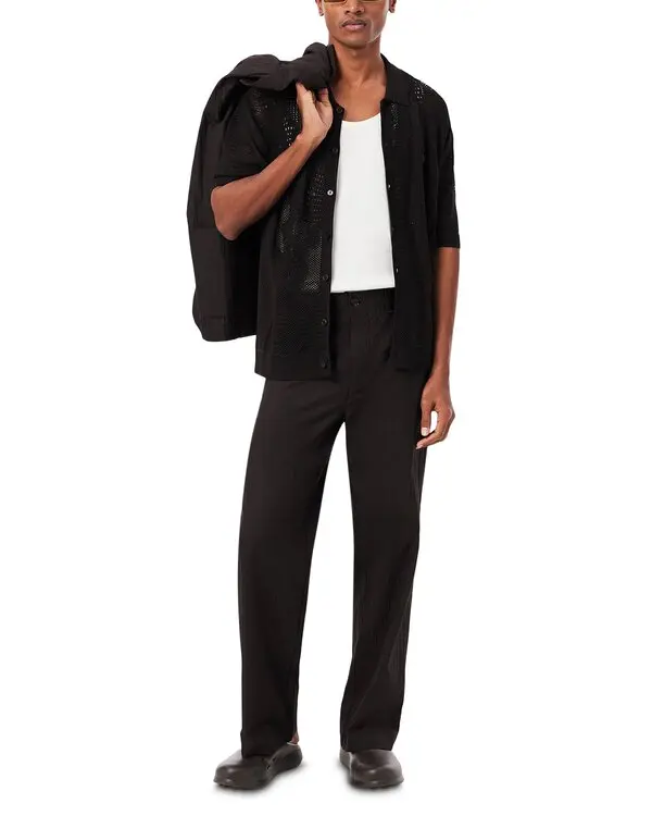Lacoste Mesh Cardigan Shirt