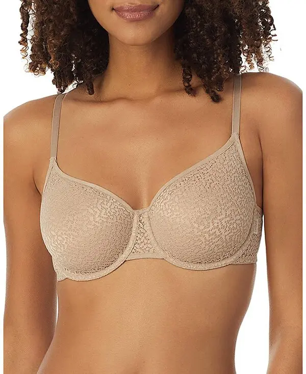 Dkny Modern Lace Unlined Demi Bra - Champagne