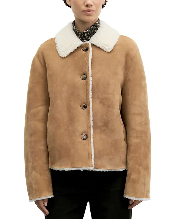 Gerard Darel Farra Shearling Jacket