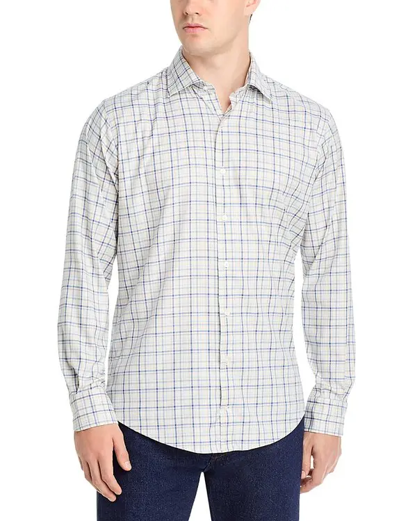 Peter Millar Wyatt Crown Soft Twill Sport Shirt - Multi