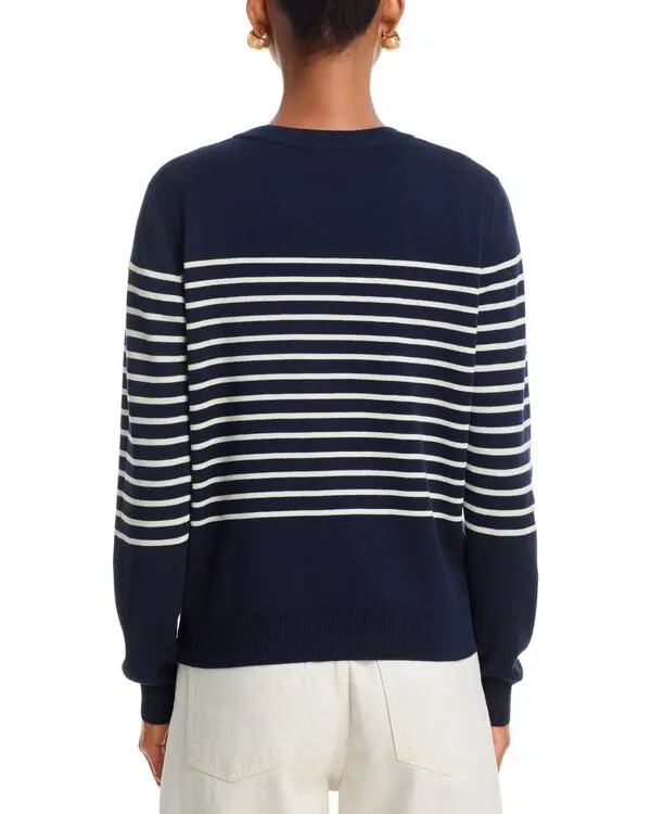 Aqua Striped Cardigan Exclusive
