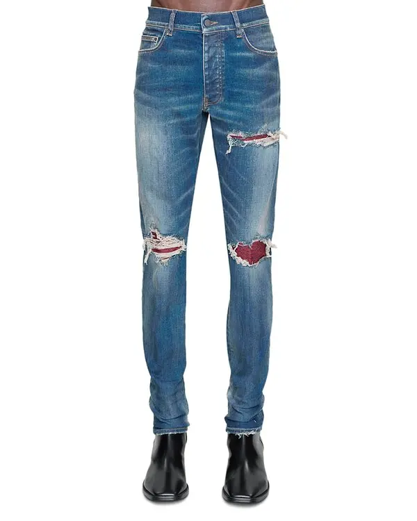 Amiri Mx1 Fit Jeans In Rich - Indigo