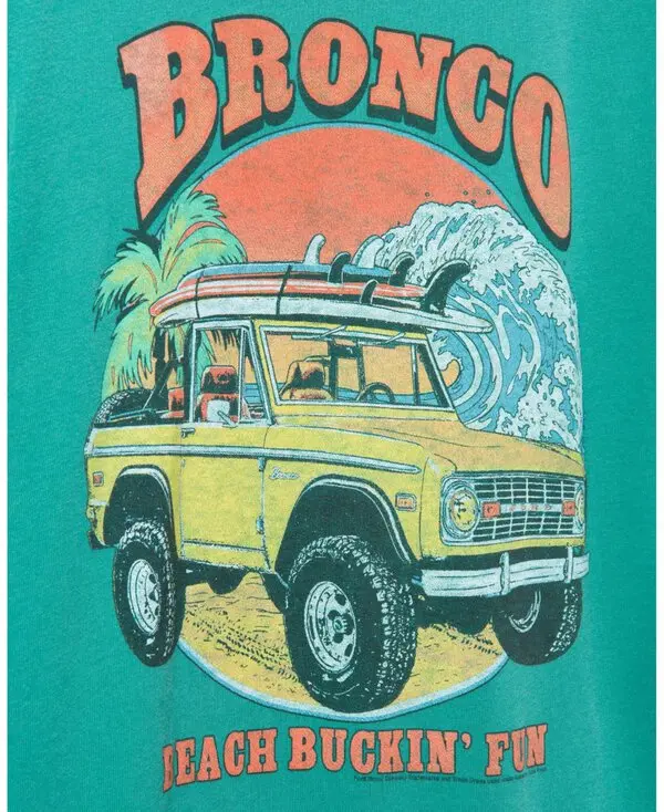 Junk Food Clothing Ford Bronco Beach Vintage-like Tee