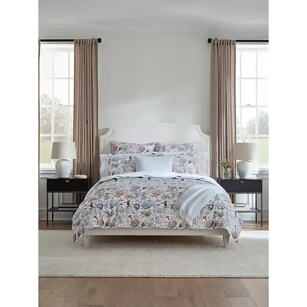 SFERRA Selvatico Printed Sateen Duvet Cover, Full/queen - Poolside