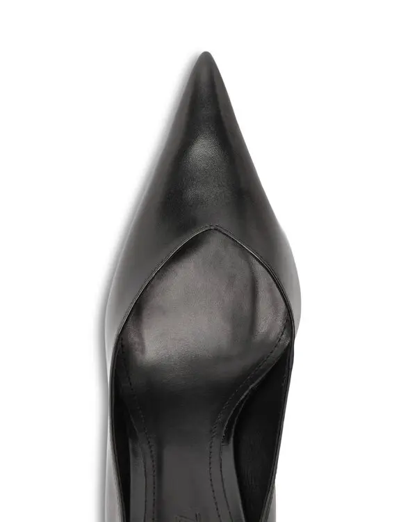 Schutz Siena Leather Wedge Pumps