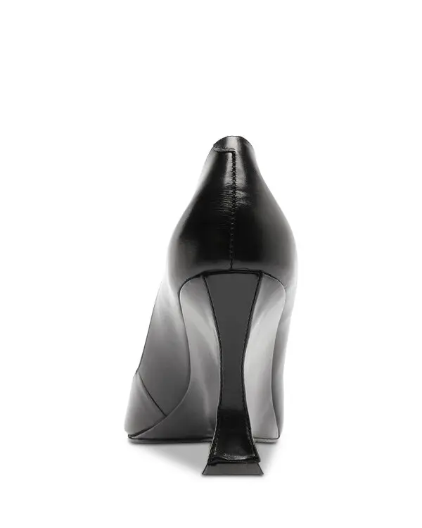 Schutz Siena Leather Wedge Pumps