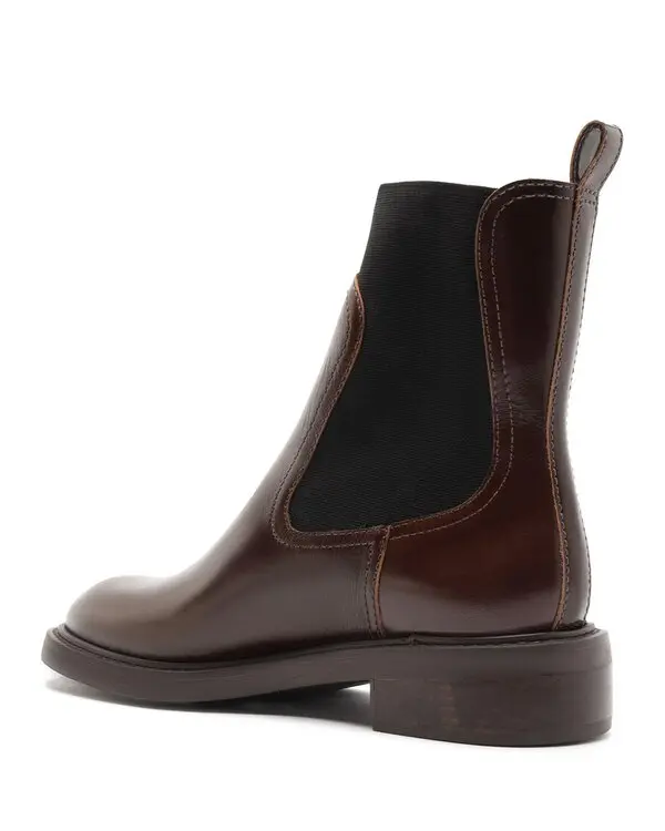 Schutz Olivia Leather Chelsea Boots
