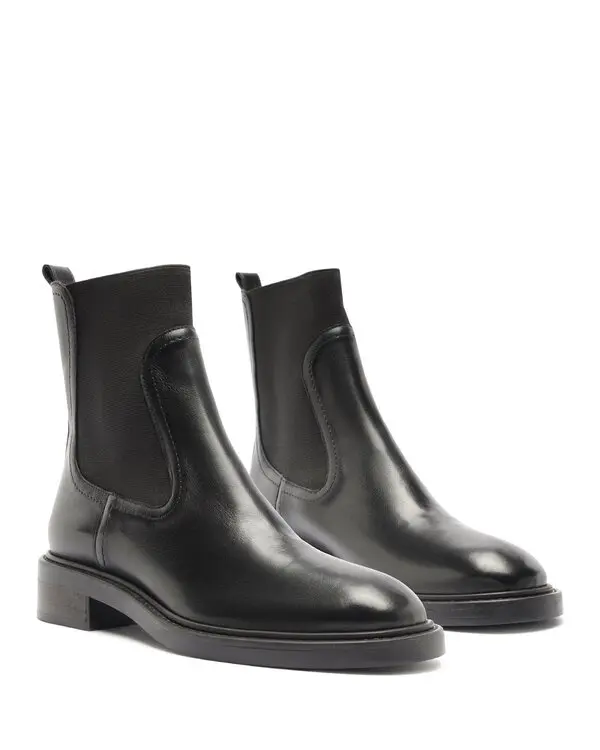 Schutz Olivia Leather Chelsea Boots
