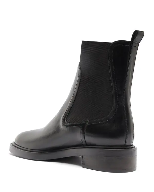 Schutz Olivia Leather Chelsea Boots