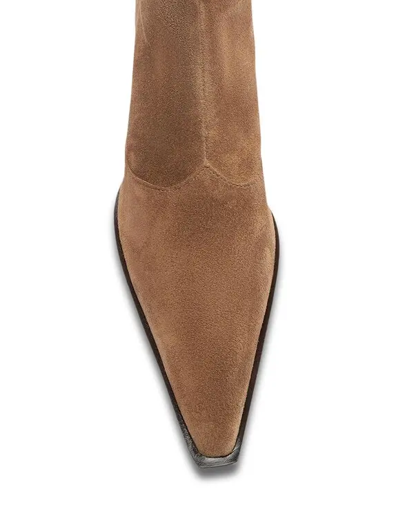 Schutz Raffaela Suede Mid Calf Boots