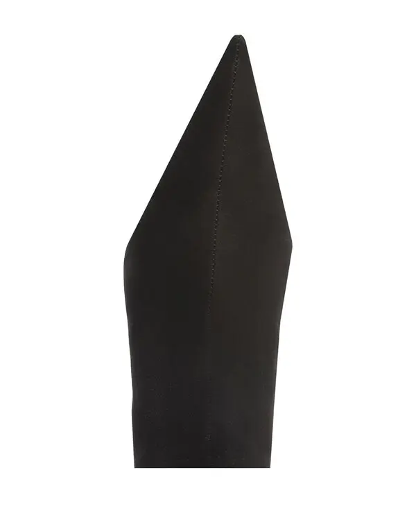 Schutz Siena Leather Wedge Heel Booties