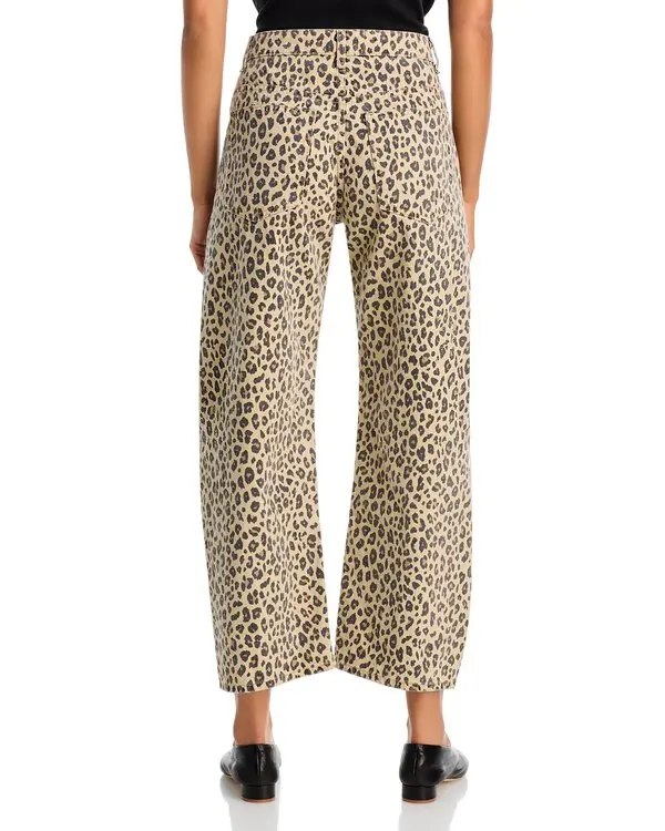 ASKK NY Twisted High Rise Barrel Jeans