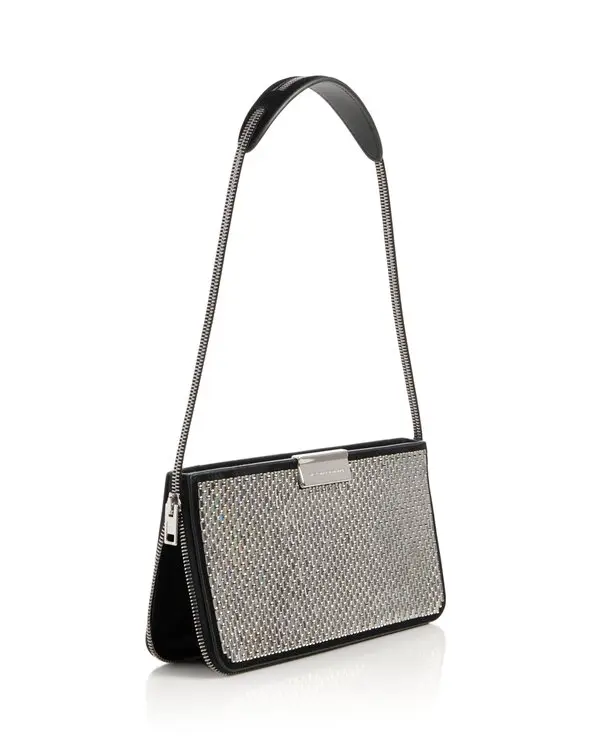 Alexander Wang Siren Embellished Pochette Shoulder Bag