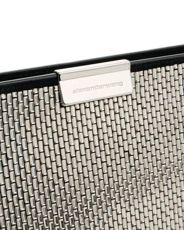 Alexander Wang Siren Embellished Pochette Shoulder Bag