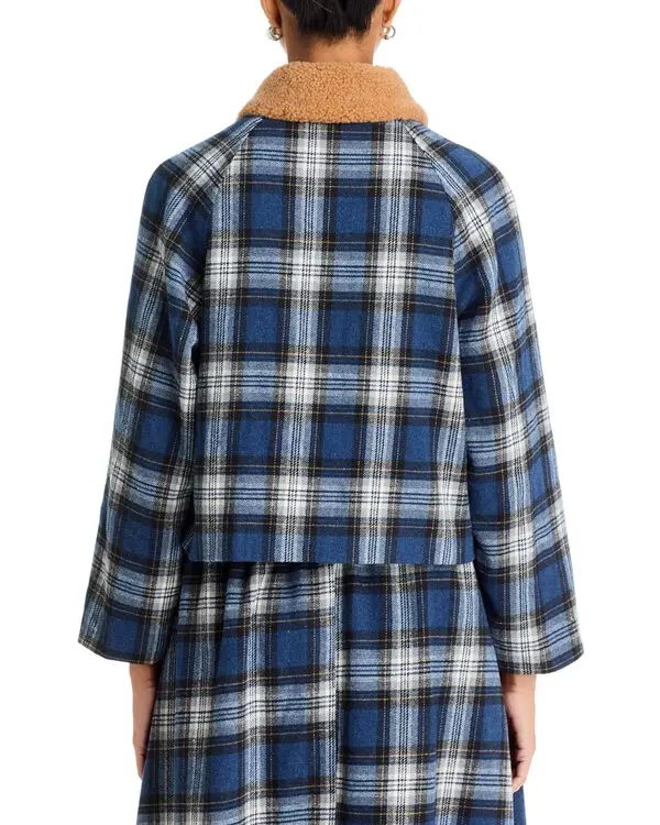 AREA STARS Landon Printed Double Breasted Jacket