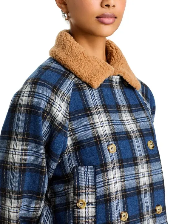 AREA STARS Landon Printed Double Breasted Jacket