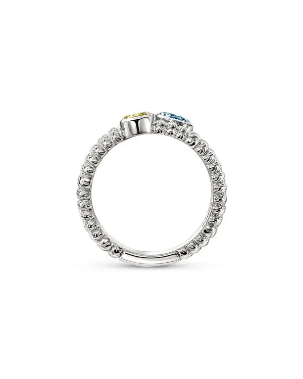 John Hardy Sterling Heishi Gemstone Ring