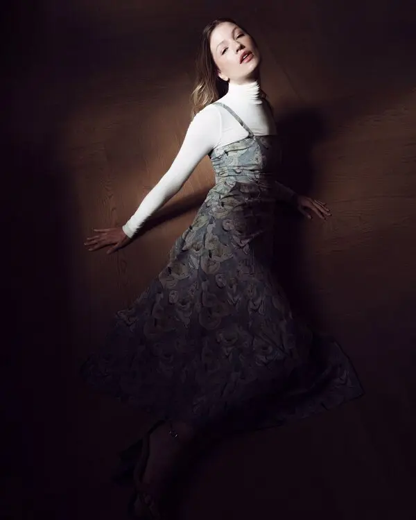 LIA COHEN Reflection Floral A-line Dress