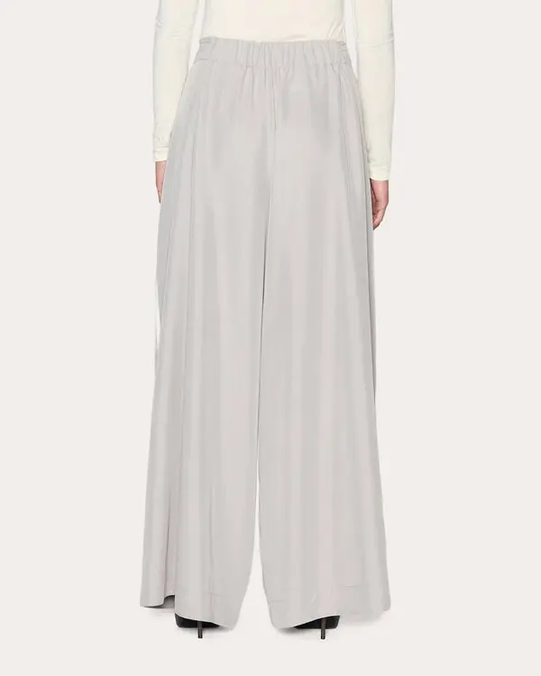 LIA COHEN Radiance Grosgrain Wide-leg Pants